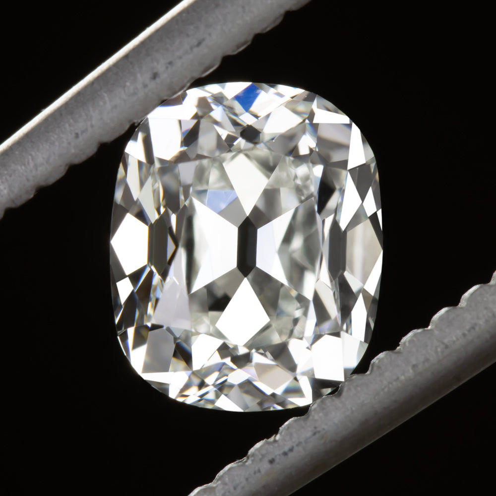1.21ct OLD MINE CUT DIAMOND GIA CERTIFIED G VS2 ELONGATED CUSHION BRILLIANT