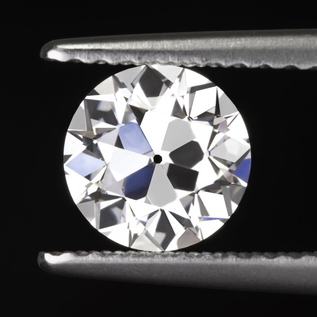 1.06ct OLD EUROPEAN CUT LAB CREATED DIAMOND CERTIFIED F VS1 VINTAGE STYLE 1ct