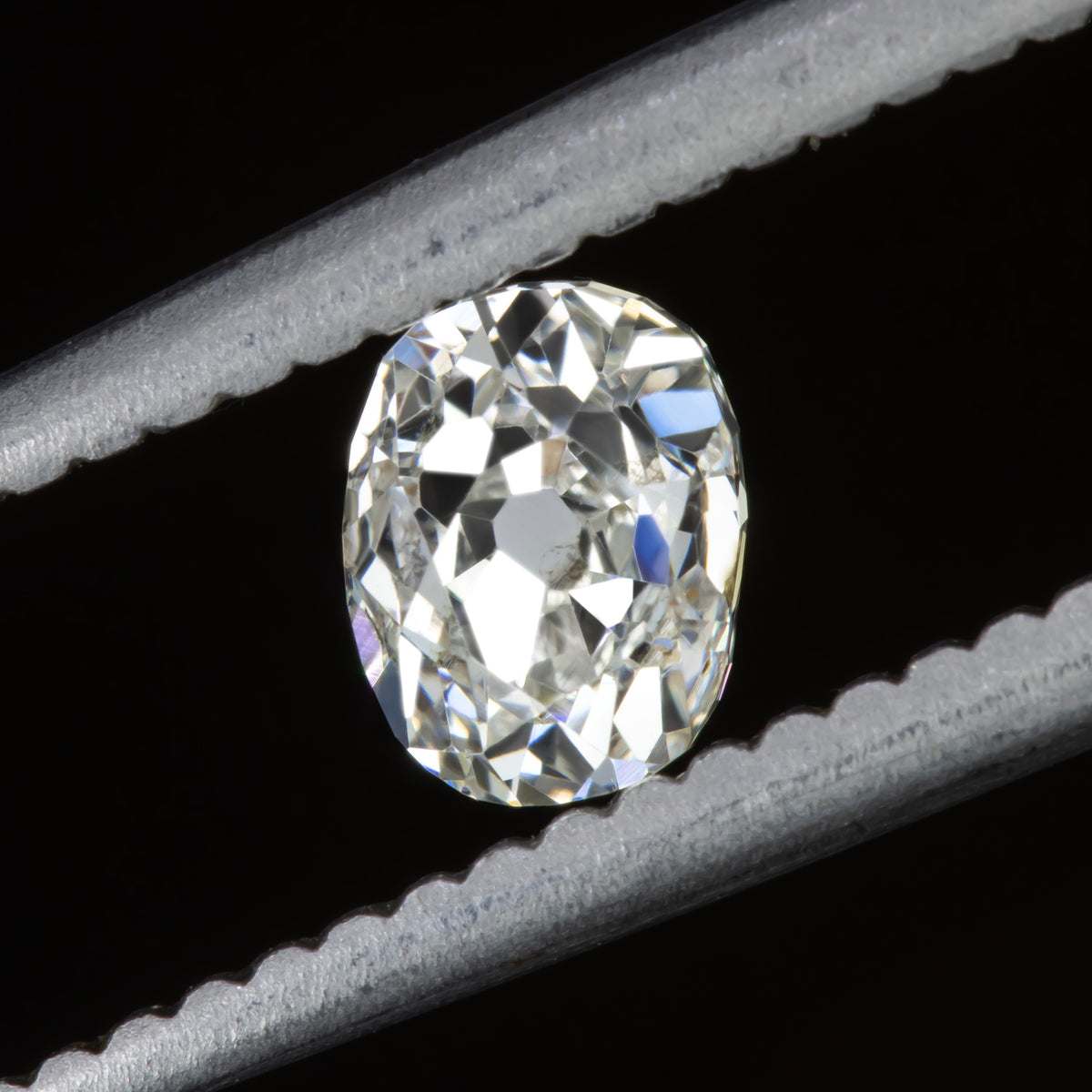 0.56ct ELONGATED OLD MINE CUT DIAMOND ANTIQUE CUSHION BRILLIANT LOOSE ...