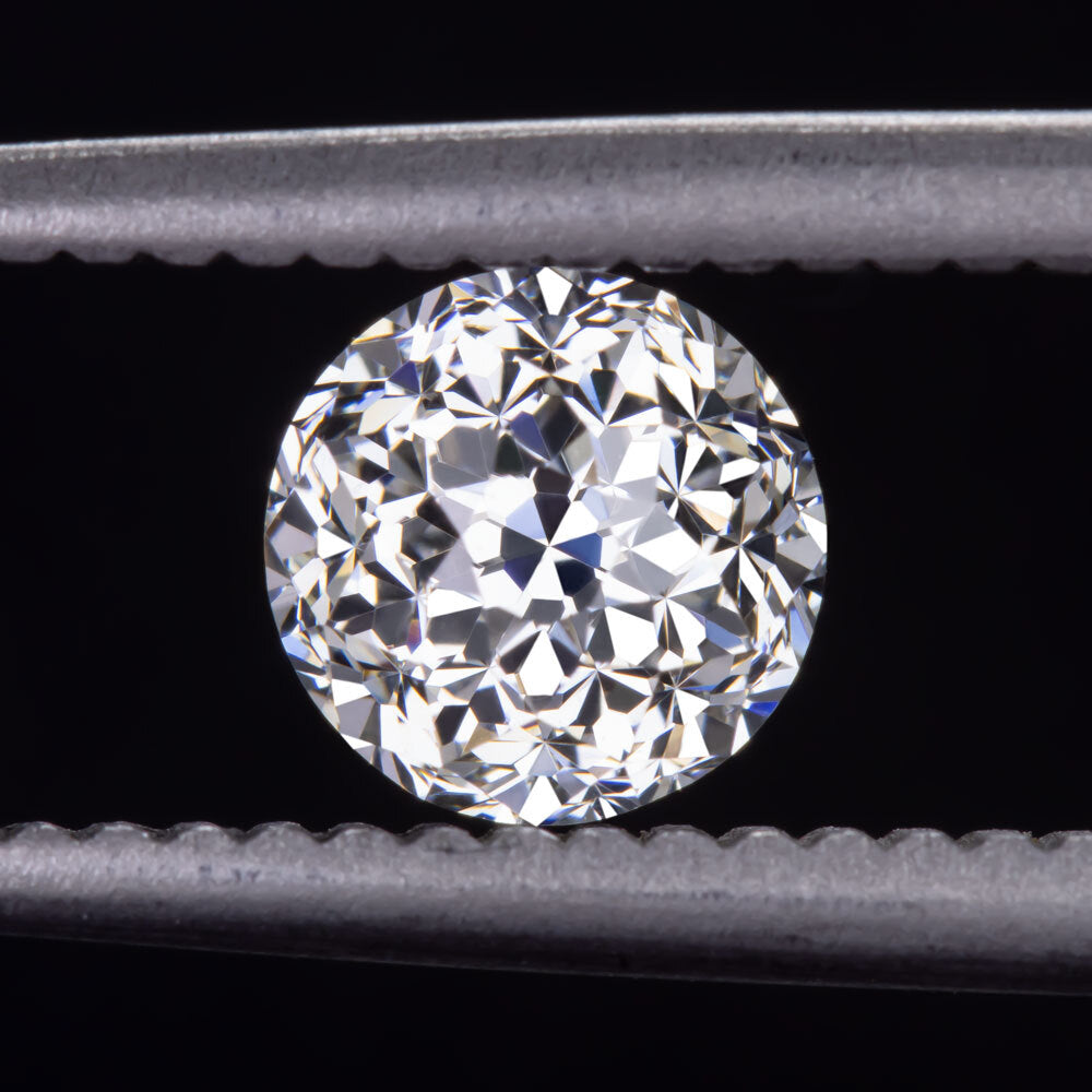 0.87ct I VVS2 CROWN OF LIGHT CUT DIAMOND NATURAL MODIFIED ROUND LOOSE ...