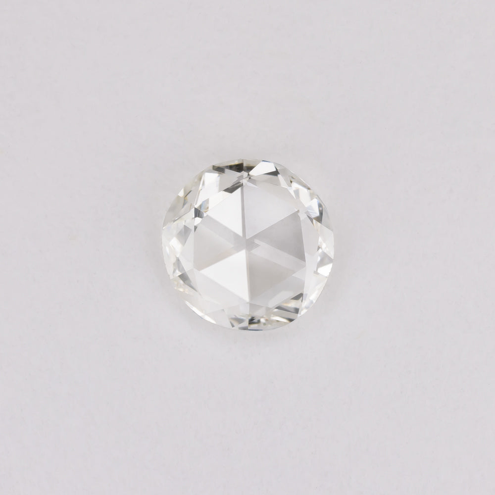 ROSE CUT DIAMOND LOOSE NATURAL EARTH MINED ROUND 0.45ct H-I VS1 5.5mm 1 ...