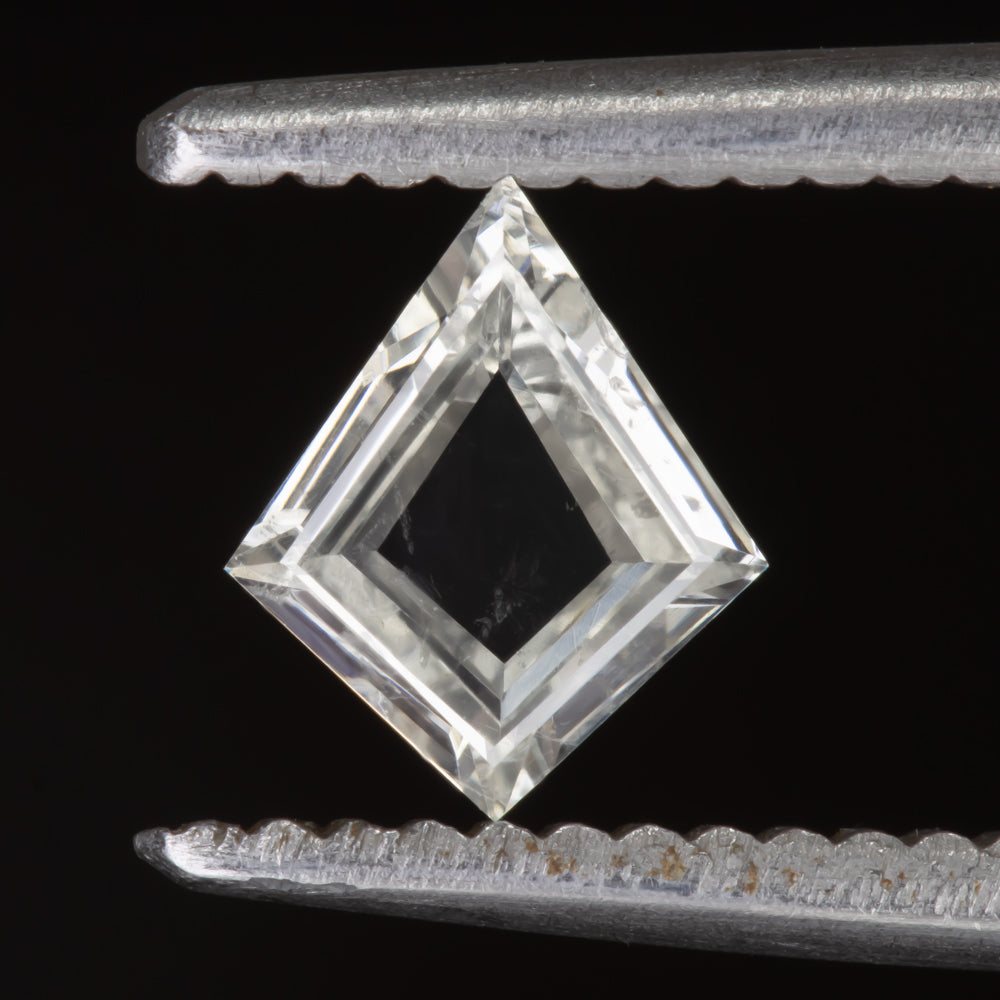 KITE SHAPE LOOSE DIAMOND 0.37ct J SI2 EYE CLEAN PORTRAIT CUT NATURAL ...