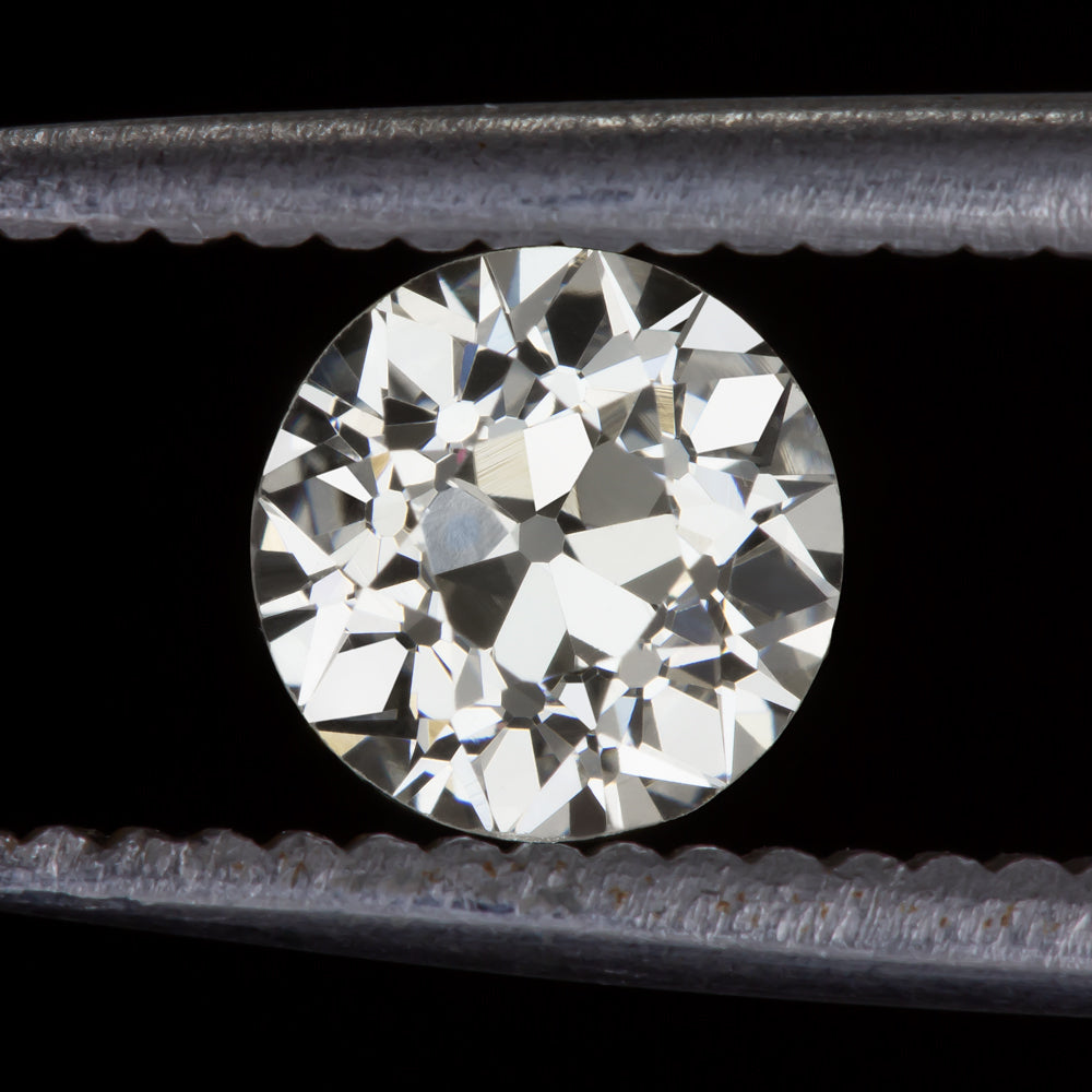 0.81ct CERTIFIED I VS2 OLD EUROPEAN CUT DIAMOND VINTAGE NATURAL LOOSE ...
