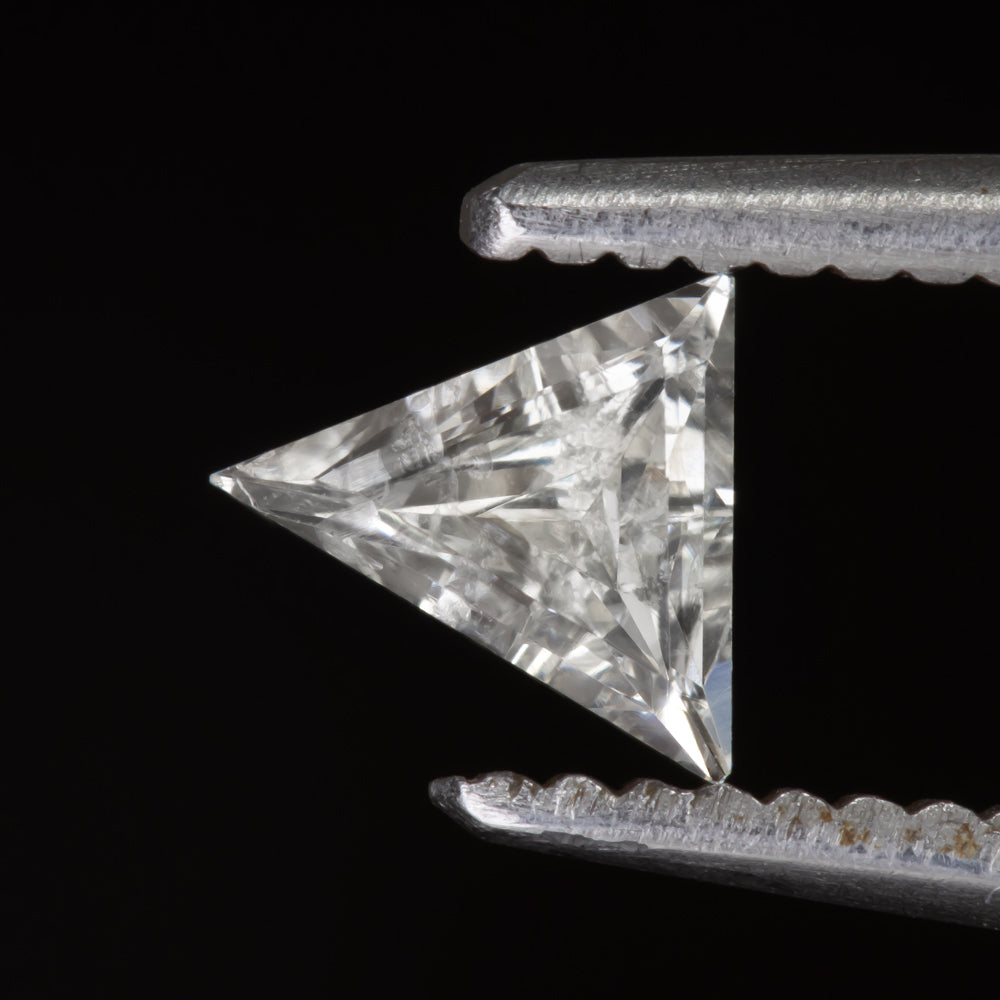 0.29ct TRILLION CUT LOOSE DIAMOND NATURAL STRAIGHT EDGE TRIANGLE SHAPE ...