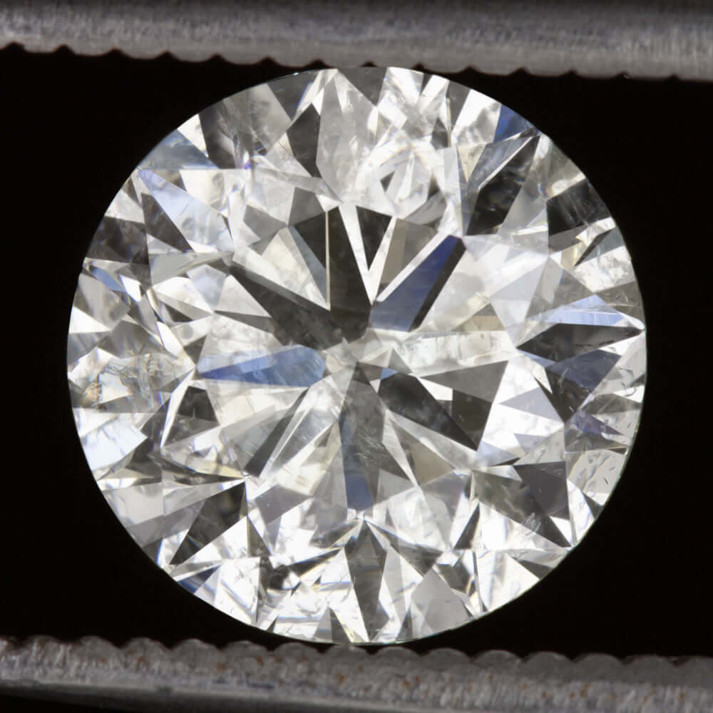 3.05ct I SI ROUND BRILLIANT CUT DIAMOND LOOSE NATURAL 3 CARAT EARTH ...