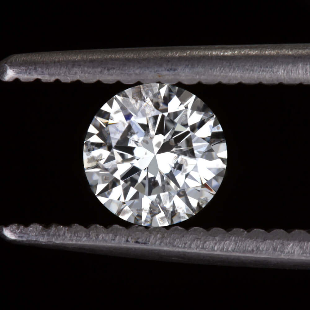 3/4 CARAT E-F SI VERY GOOD CUT DIAMOND ROUND BRILLIANT COLORLESS LOOSE ...